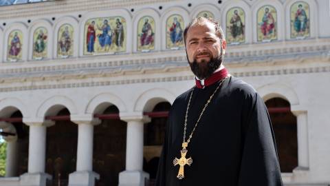 Părintele arhidiacon Mihail Bucă