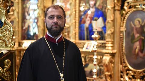 Părintele arhidiacon Mihail Bucă